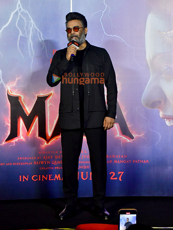 Photos Ajay Devgn, Kajol, Kumar Mangat Pathak and others grace the trailer launch of Maa (11 ...