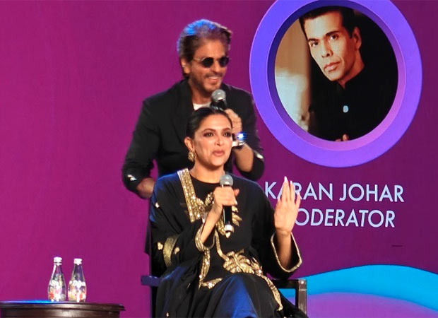 WAVES 2025: Shah Rukh Khan reveals “Deepika Padukone is taller than me; I go to a party and hide ...