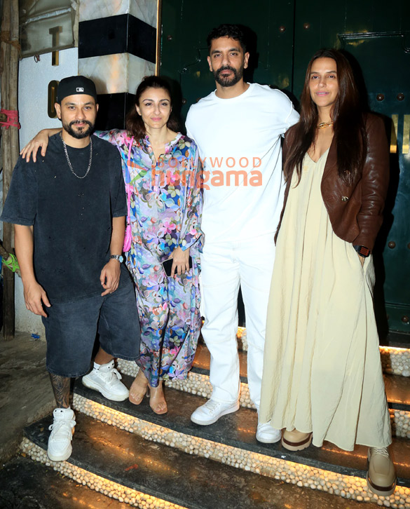 Photos: Kunal Kemmu, Soha Ali Khan, Neha Dhupia and Angad Bedi snapped at Torii restaurant in ...