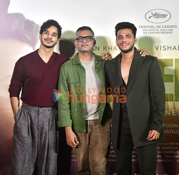 Photos: Ishaan Khatter, Vishal Jethwa and Neeraj Ghaywan snapped at the ...