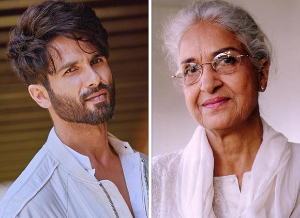 Shahid Kapoor pays tribute to late Kabir Singh co-star Kamini Kaushal ...