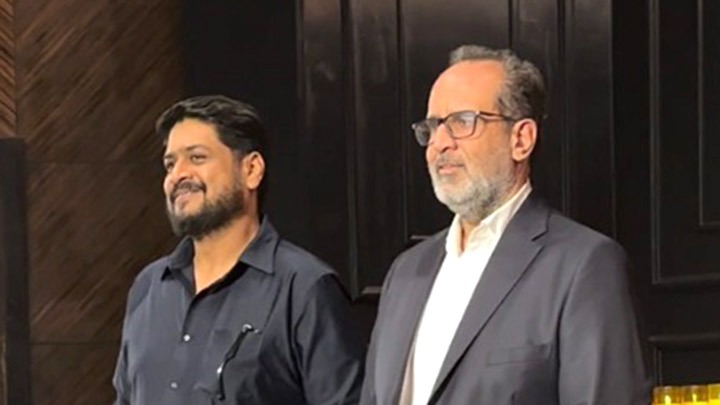 Too much talent in one frame! Aanand. L. Rai & Om Raut - Bollywood Hungama