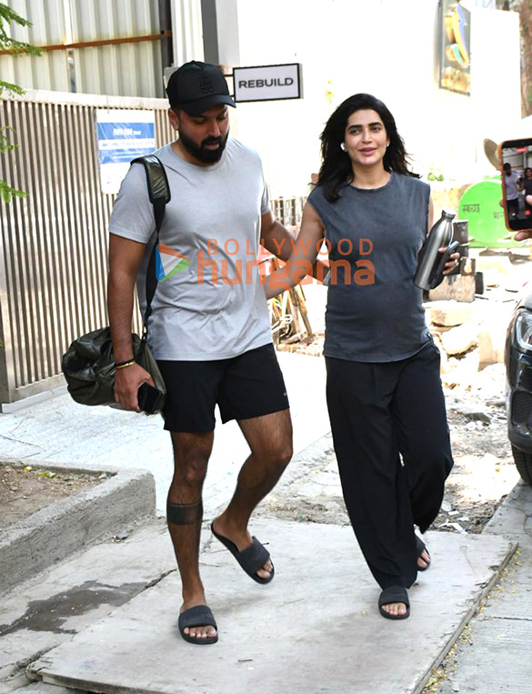 Photos Karishma Tanna snapped with her husband Varun Bangera outside ...