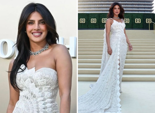Priyanka Chopra Jonas wears transformed 20-year-old Chikankari sari for ...