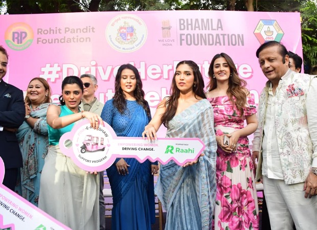 Bhumi Pednekar, Nupur Sanon, and Amruta Fadnavis join Bhamla Foundation ...