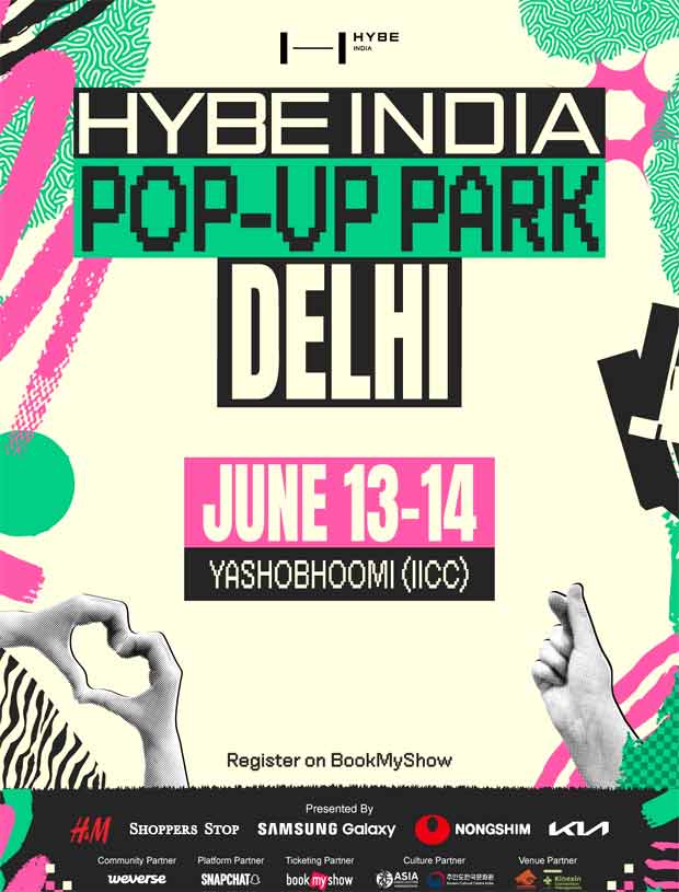 HYBE INDIA brings the final chapter of its Pop-Up Park experience to ...